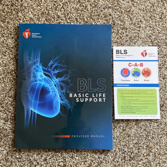 American Heart Association | Other | Aha Bls Basic Life Support Cpr ...